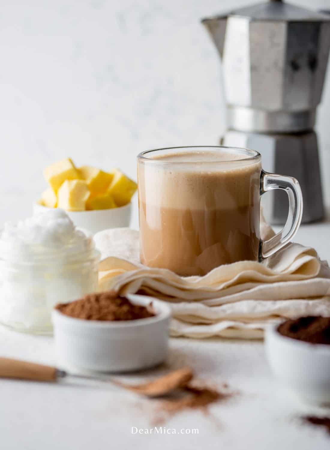 Bulletproof Coffee: Keto Coffee Recipe With MCT Oil - Dear Mica