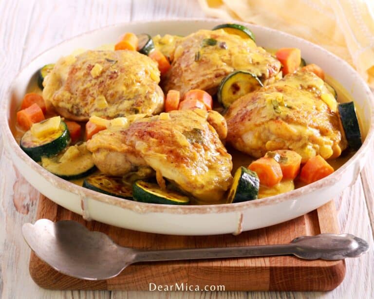 Keto Crockpot Chicken Stew - Dear Mica