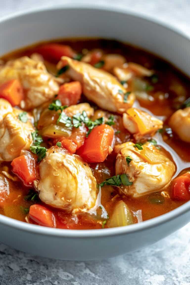Keto Crockpot Chicken Stew - Dear Mica