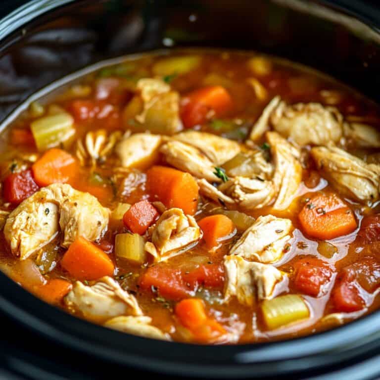 Keto Crockpot Chicken Stew - Dear Mica